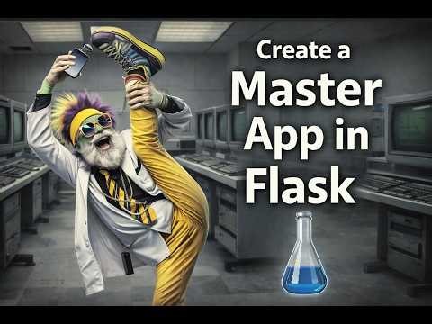 Create a Master App in Flask (Python) (Raspberry Pi 4)