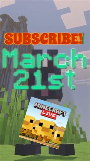 NEW Minecraft Baby Mobs Minecraft Live Date #minecraftlive #minecraft #fyp