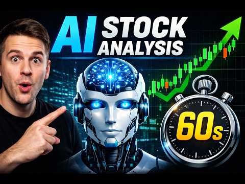 How to Analyze Any Stock Using AI in 60 Seconds (Step-by-Step)