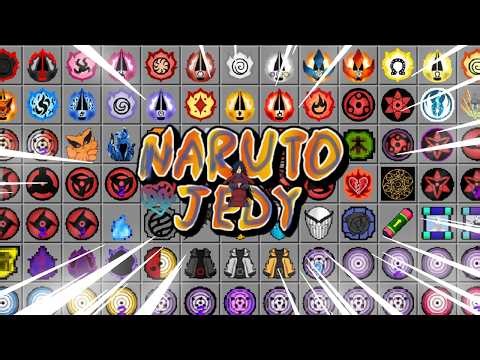 SAIU!!!A MELHOR ADDON NARUTO JEDY CRYSTAL LITE PARA MCPE v26.1+ COM MAIS DE 800 MODOS DIFERENTES!😱😱😱