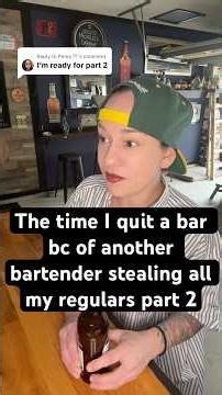 Bartender steals other bartenders regulars #part2 #bartenderstories #bardrama #barregulars