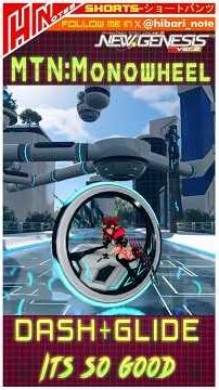 【PSO2NGS】SHORTS//MTN Monowheel Dash+Glide Its so Good #pso2 #pso2ngs #ngs #pso2na #pso2global