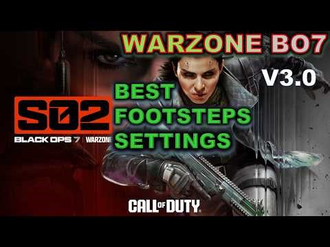 BEST Warzone BO7 Season 2 FOOTSTEPS EQ settings ASTRO (A50 Gen 5-X) V3.0