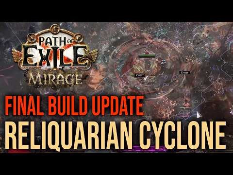 Reliquarian cyclone, one of the best mapper that I've ever played - Path of exile 1 3.28 Mirage