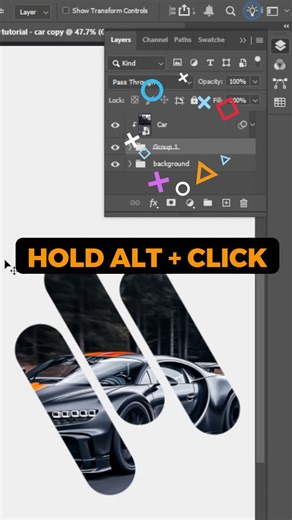 Mask Effect Photoshop Tutorial