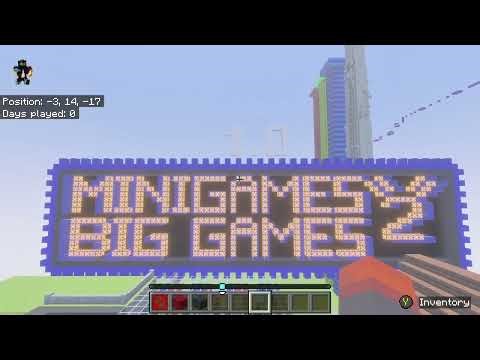 Minecraft Mini Games Big Games Returns with V.1.0 Trailer. WHO WANNA PLAY???
