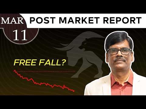FREE FALL? Post Market Report 11-Mar-26