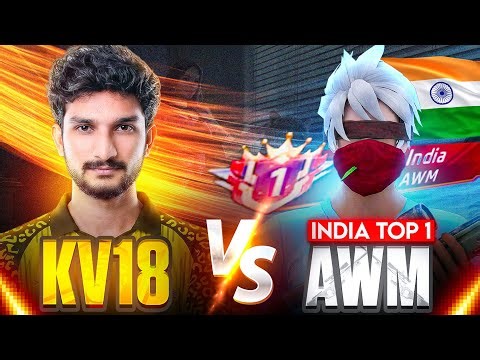 INDIA'S NO.1 AWM GRANDMASTER PLAYER VS KV18 FREE FIRE || I GOT SUKUNA BUNDLE IN99 DIAMONDS 😱