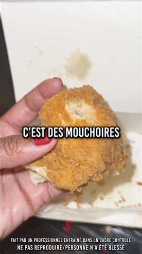 😳 Son poulet n’était pas du poulet…