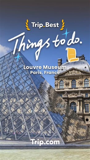 A historic palace housing the world’s greatest art treasures 🏛️, the Louvre Museum is a must-visit in Paris, blending classic architecture with I. M. Pei’s iconic Glass Pyramid ✨. Visitors can gaze at the enigmatic Mona Lisa 🖼️, admire the grace of ancient Greek sculptures, and wander through centuries of history. A timeless sanctuary that captivates millions of travelers annually. 📍 Musée du Louvre, Paris, France 👍 Follow us to get more travel inspirations @trip.best_official @trip 💙 Proud