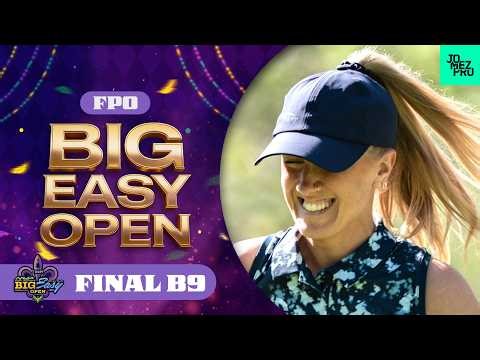 2026 MVP Big Easy Open | FPO FINALB9 | Handley, Cox, Gannon, Scoggins | Jomez Disc Golf