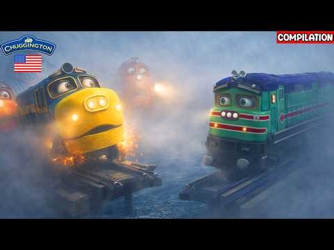 Chuggington | Brewster Misses the Explosion?! | Chug Of War! | Full Episode Compilation | Kid's TV