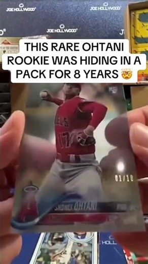 THIS RARE OHTANI ROOKIE WAS HIDING IN A PACK FOR 8 YEARS 🤯