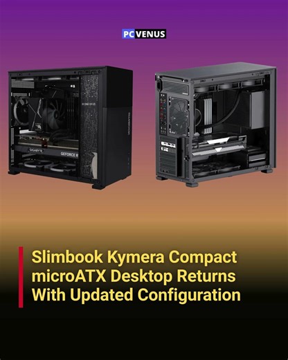 Slimbook Kymera Compact Desktop Returns with Custom Build Options