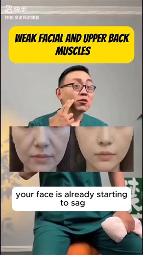 Facial sagging isn’t always from fat… For many people, it comes from poor posture and weak muscles!#taichi #taïchi #exercises #usa🇺🇸 | Inner peace