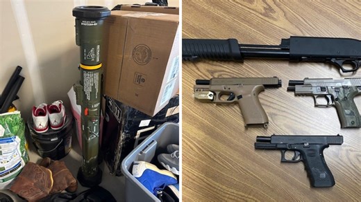 Rocket launcher, multiple guns seized from Rancho Cordova home, AG Bonta says
