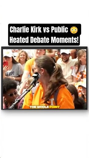 Charlie Kirk vs Public 😳 Heated Debate Moments!