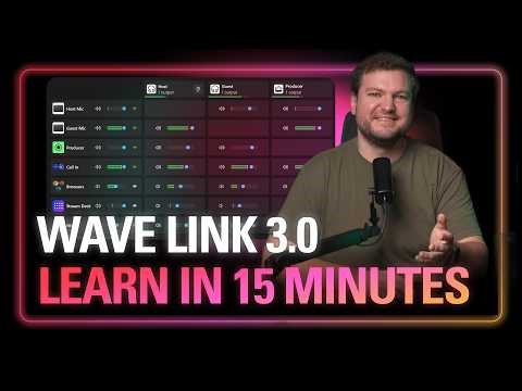 How To Set Up Elgato Wave Link 3.0 - Live Walkthrough