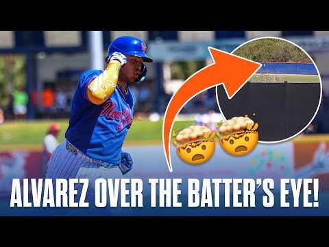 Francisco Alvarez DEMOLISHES First Pitch Home Run | FULL AT-BAT