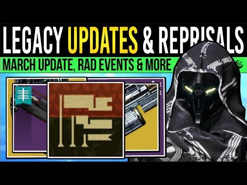 RUMOURED Shadow & Order Events | Destiny 2 (Legacy Weapons, New Activities & Better Than Before?)