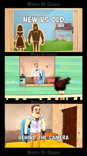 Hello Neighbor Song NEW vs OLD Part 2 Behind The Camera (Behind The Scenes)