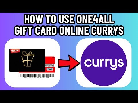 HOW TO USE ONE4ALL GIFT CARD ONLINE CURRYS (2026)