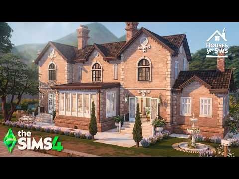 “The Sims 4: Simple Countryside House… But Inside😮 | ASMR Speed Build”