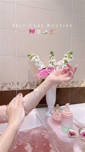 Night Routine An immersive bath and skincare routine for ladies in their 30s