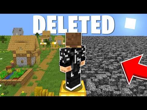 Hardcore, but blocks are randomly deleted