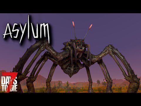 7 Days To Die - The Asylum - Looking for Snakes, Found This!! (Ep17)