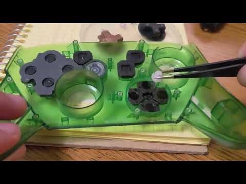 Modding the Split D-pad Set (Handheld Legend) on my Switch Wireless Pro Controller (short version)