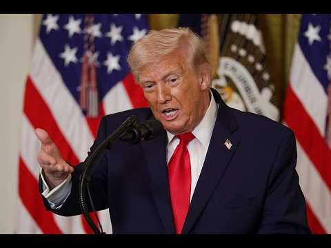 LIVE: Trump Holds Press Conference on Kennedy Center