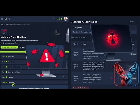 TryHackMe Malware Classification - Full Walkthrough 2026