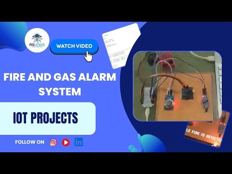 ESP32 Based Smoke and Fire Detection Alarm system⚠️ | Beginner Friendly | #firealarm #iot #esp32