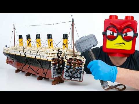 Broken HISTORY Boat Recreated in LEGO… Incredible Evolution Build | King Bricks World