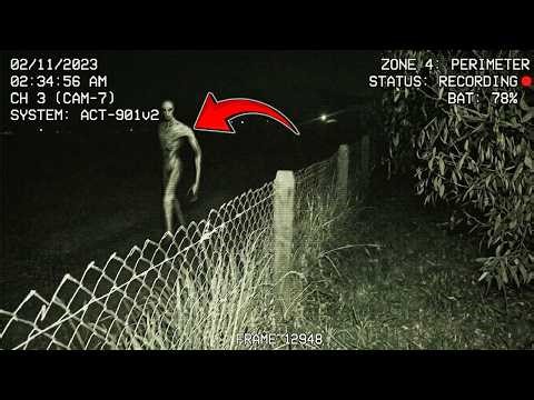 CCTV Captured Mysterious Creatures In Terrifying Footage!
