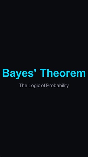 The Math of Common Sense! 🧠 (Bayes' Theorem)