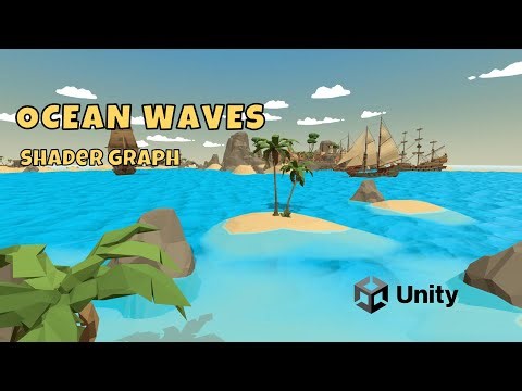 Realistic Ocean Water in Unity | Shader Graph Waves Tutorial