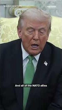 Trump criticizes NATO allies for lack of support on Iran operation