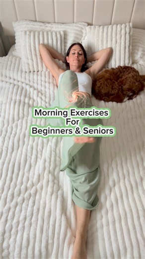 This one seems to be a firm favourite! Perfect sett of exercises first thing in the morning ✅ #beginnersworkout #seniorfitness #homeworkout | Abi Mills Yoga