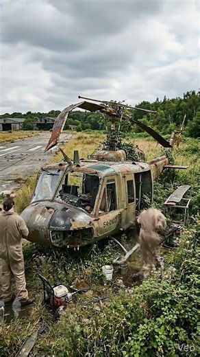 Abandoned Helicopter Restored After Years of Decay (Full Timelapse)