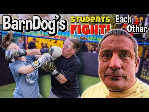 BARNDOG's Female Students FIGHT each other