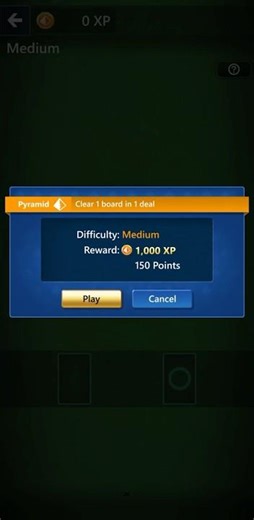 Microsoft Solitaire Collection Pyramid Medium 1.5.2026