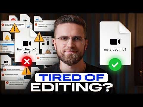 How to Edit Videos Faster and Easier