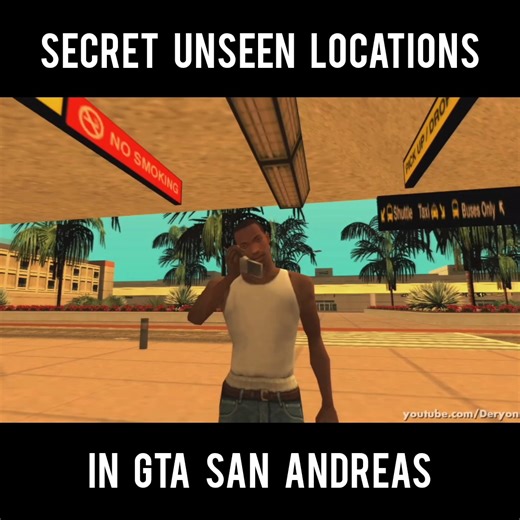 Secret unseen locations in GTA San Andreas - Hidden Places | The Game Debugger