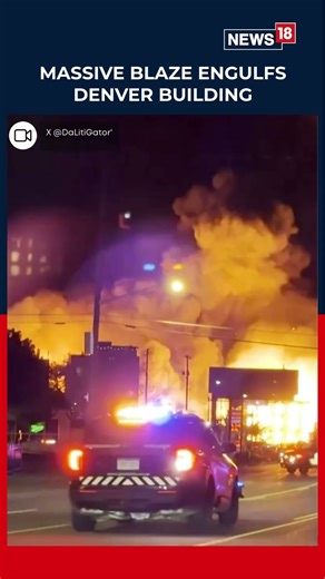 Families Evacuated From Home After A Huge Fire, The Biggest A City Has Seen In Years | N18S