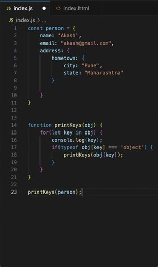 Best example of recursion #javascript #programming #recursion #coding #interview #frontend #webdev
