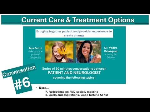 Current Care And Treatment Options: Patient-Provider Series Talk No. 6 (w/ Dr. Velazquez)