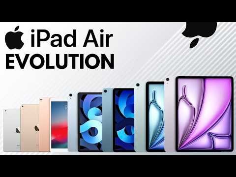 Evolution of the iPad Air | 1st to Latest Generation