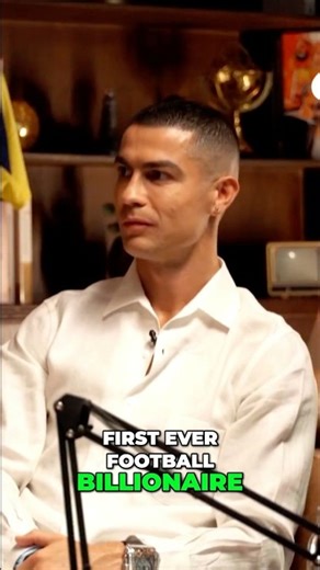 Cristiano Ronaldo: The FIRST Football Billionare #shorts #cristianoronaldo #ronaldo #interview